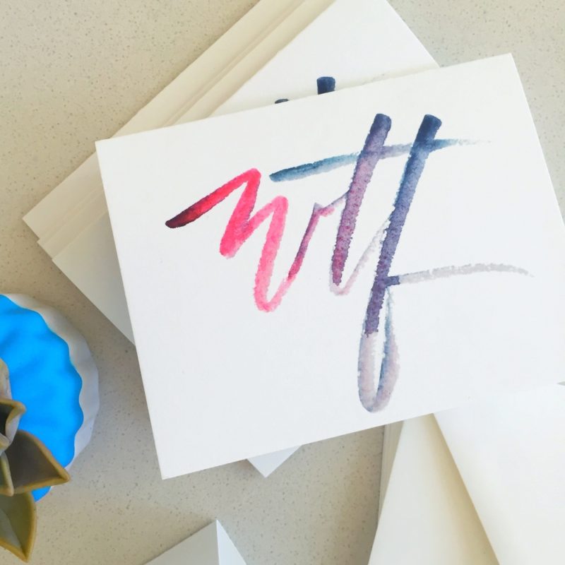 Stationery – Anne Robin, Los Angeles Calligrapher