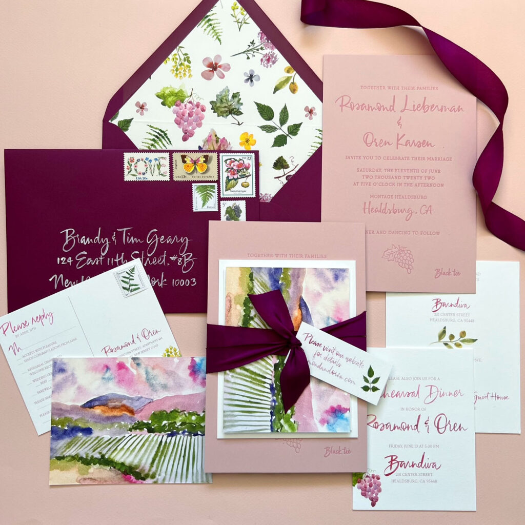 Custom – Anne Robin, Los Angeles Calligrapher